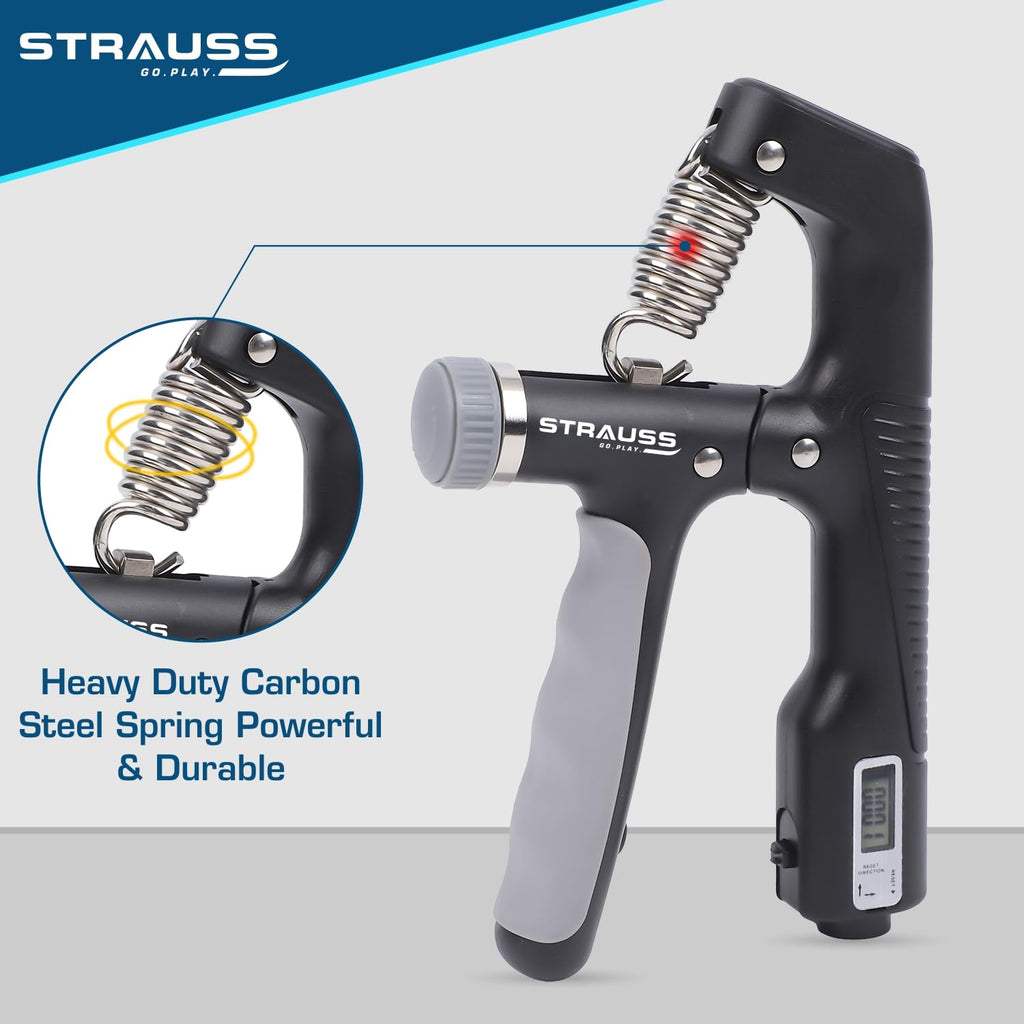Strauss A-Shape Hand Grip | Adjustable Resistance (10KG -100KG ...