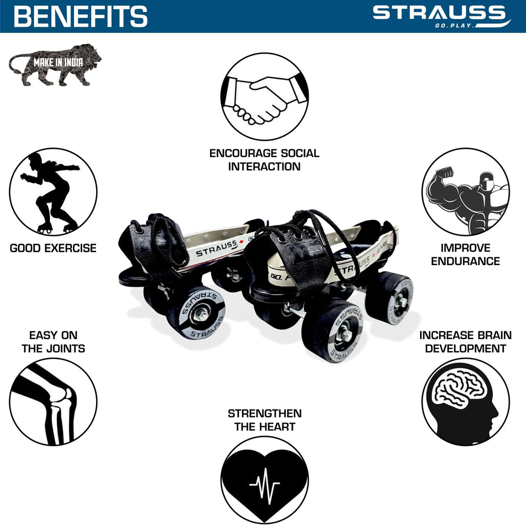 Buy Tenacity Roller Skates: Adjustable Skating Shoes for Kids ...