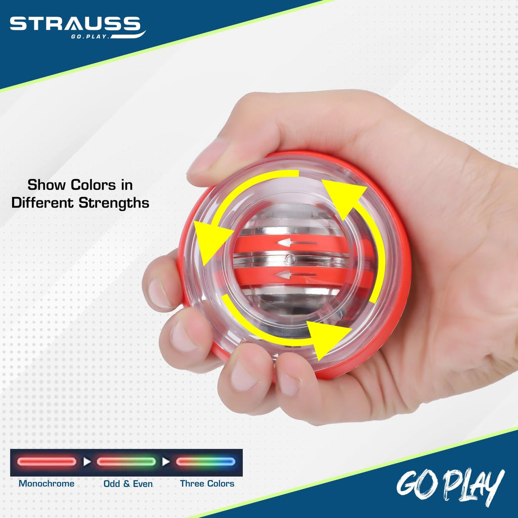 Strauss Wrist Gyro Ball | Ideal For Wrist Training, Strengthening ...
